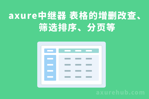 电商行业商品分类管理Axure原型模板案例下载_AxureHub产品原型资源站